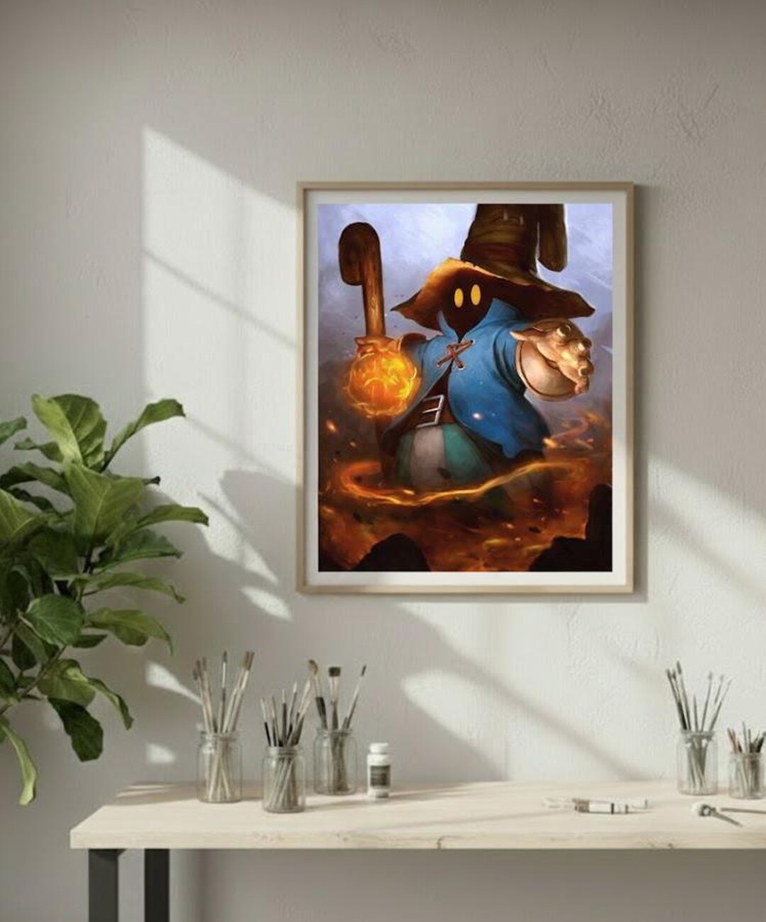 Vivi Ornitier "trance Form" Final Fantasy IX Oil Painting – High Magic ...