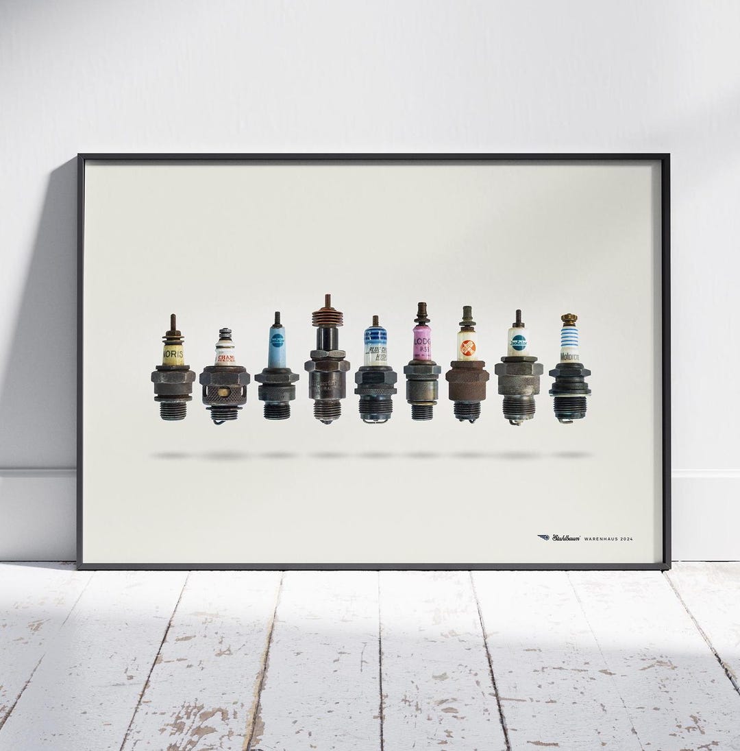 Spark Plug, Poster Spark Plugs, Motorcycle, Vintage, Sport, Motorsport ...