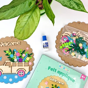 Welcome DIY Kit, Summer Craft Kit for Kids, Creative Gift for Girl ...