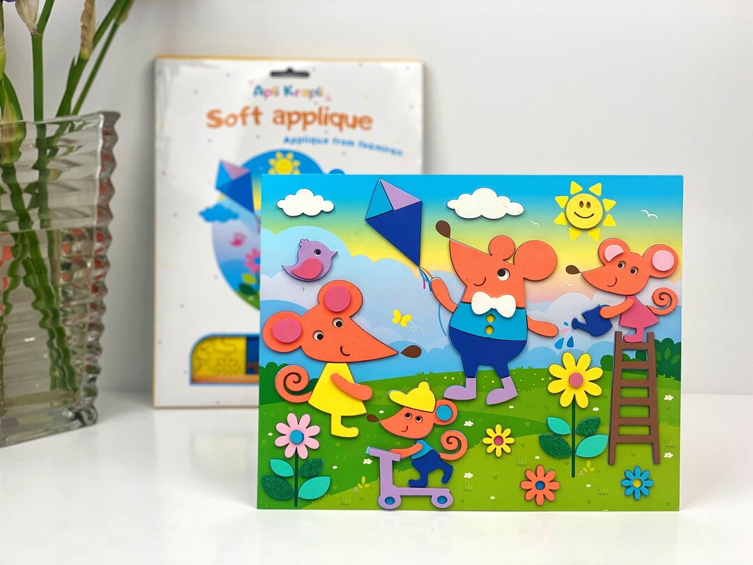 Mouse Sticker Activity for Kids, Creative Gift Idea for Boys and Girls ...