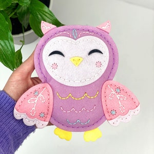 Owl Sewing Kit, Easy Crafts for Kids, Woodland Birds Sewing Kit, Fun ...