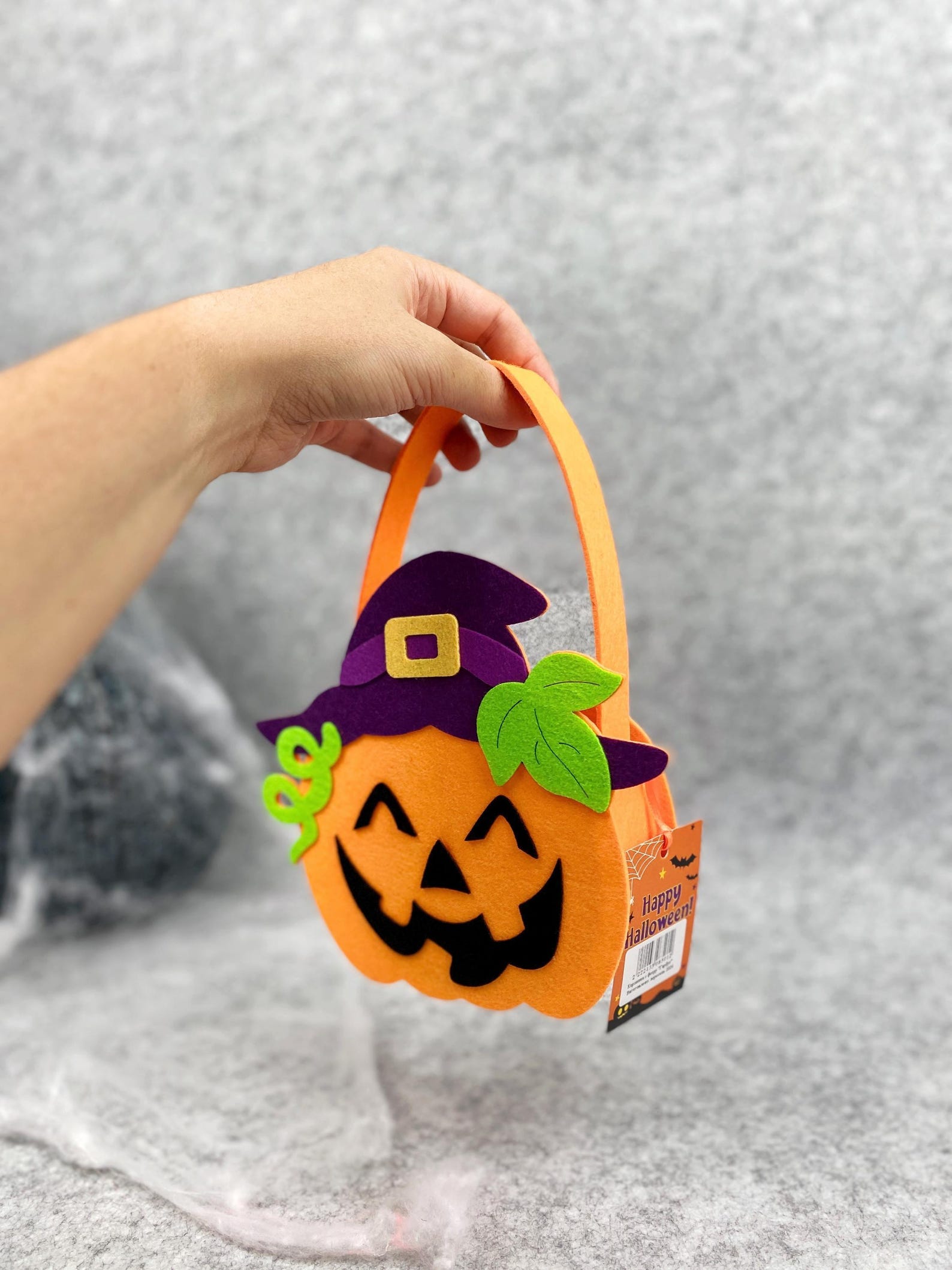 Ghost Castle Halloween Candy Bag, Halloween Felt Treat Bags for Boys ...