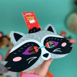 Felt Eye Masks for Kids, Felt Animal Mask, Kids Carnival Mask, Pretend ...