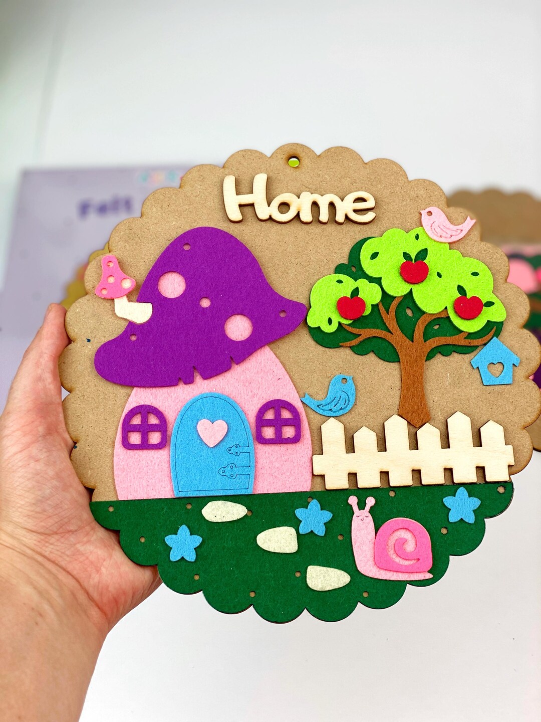 Spring Craft Kit for Kids, DIY Spring Decor, DIY Home Sign Decor ...
