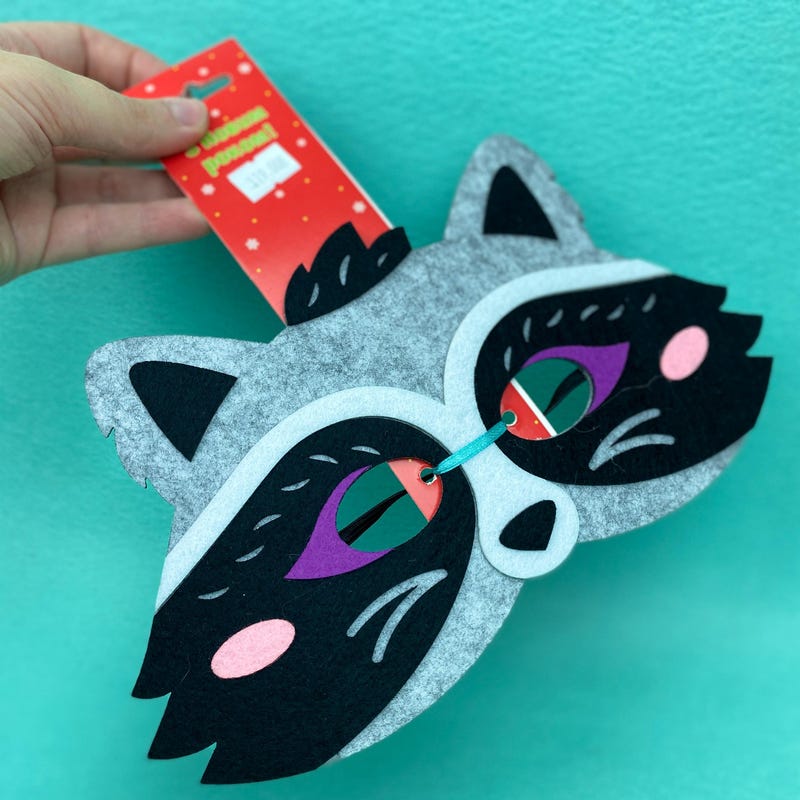 Felt Mask - Etsy