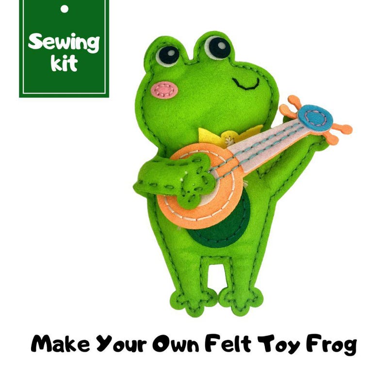 Felt Frog - Etsy