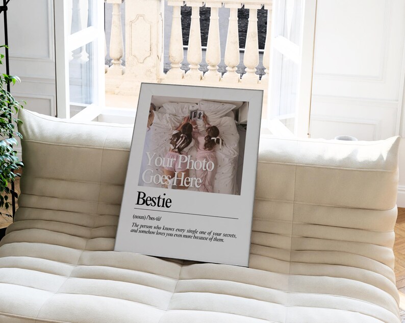 Custom Bestie Definition Print Custom Best Friend Gift Personalized ...