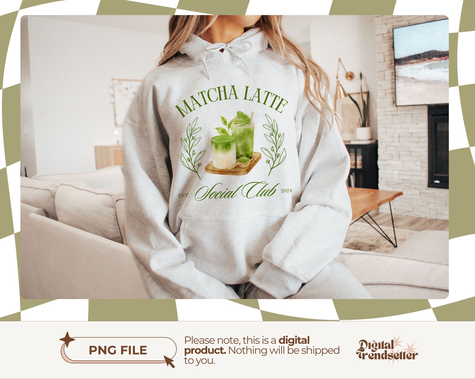 Matcha Latte Png Bundle Matcha Girl T-shirt Design Trendy Matcha Tea ...