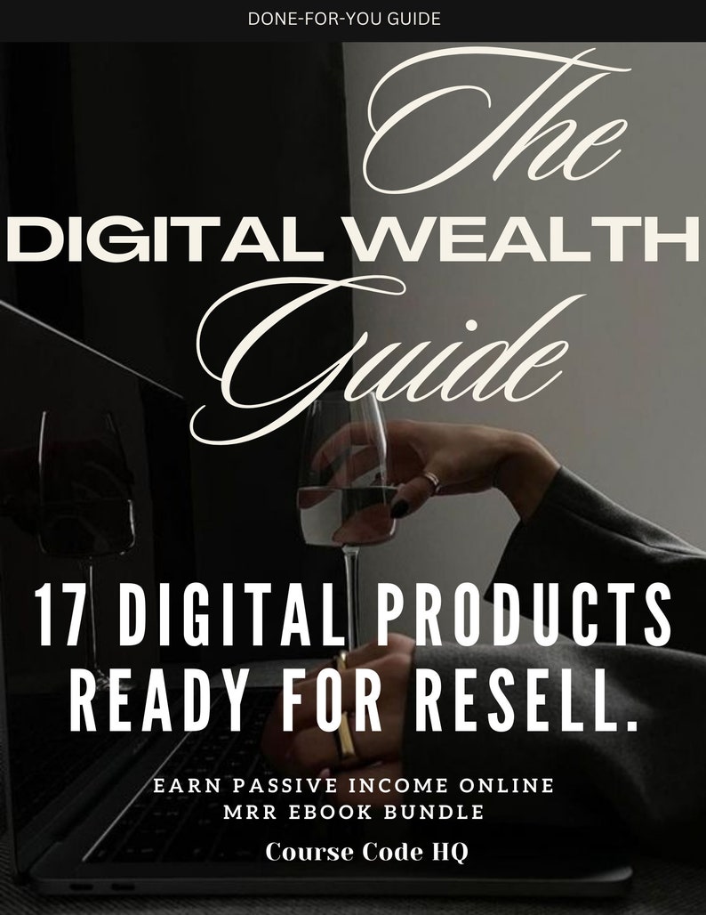 The Digital Wealth Guide- Step by Step MRR Ebook Bundle - Etsy