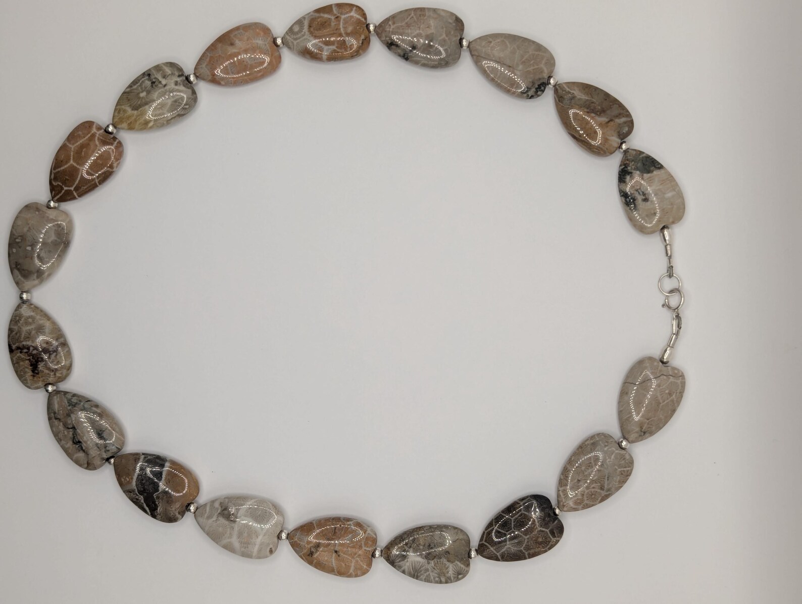 Handmade Necklace: Sterling Silver Boho Gemstone Jewelry - Etsy