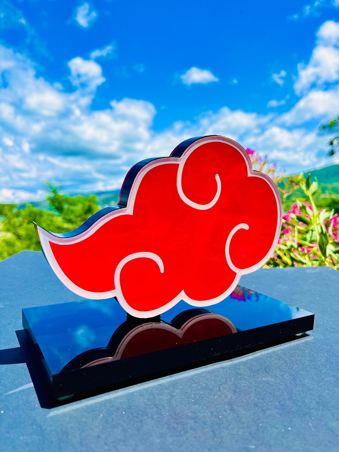 Akatsuki Sculpture Creation Popart Naruto Animated Red Cloud Statue ...
