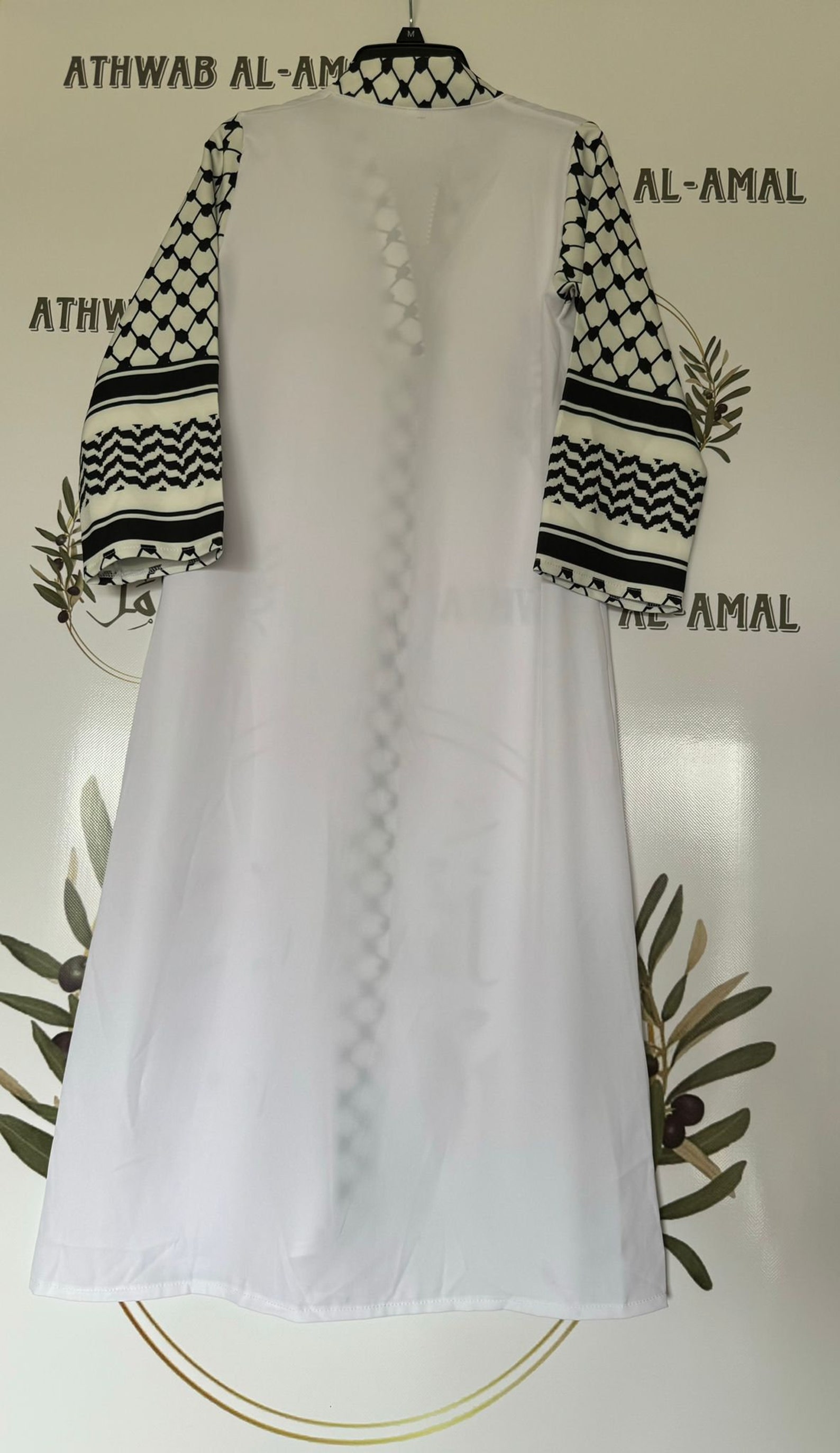 Palestinian Kuffiyeh Abaya/ Palestinian Abaya for Girls and Women ...