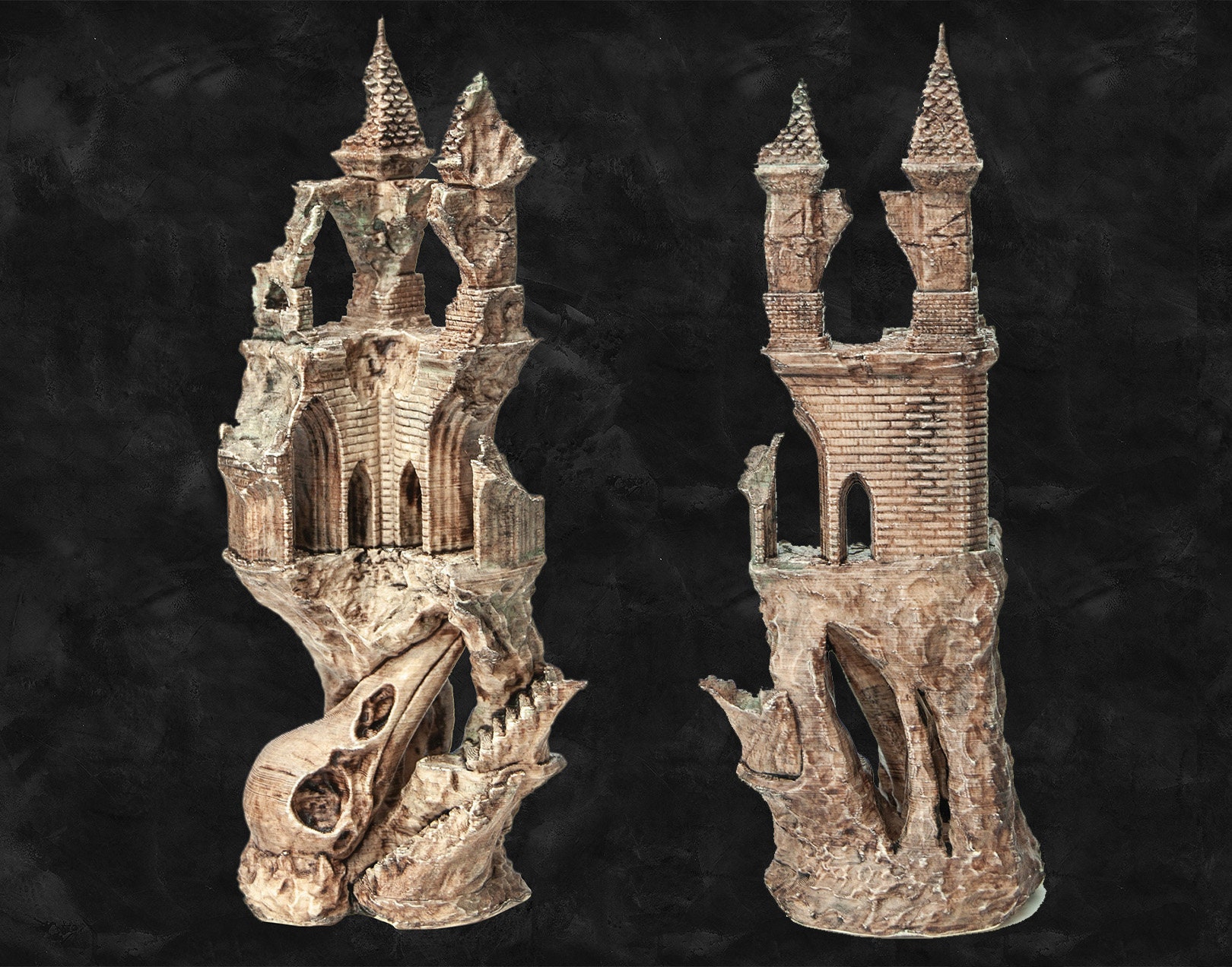 Ancient Raven Castle - 3D PRINT MODEL - Digital STL - Etsy