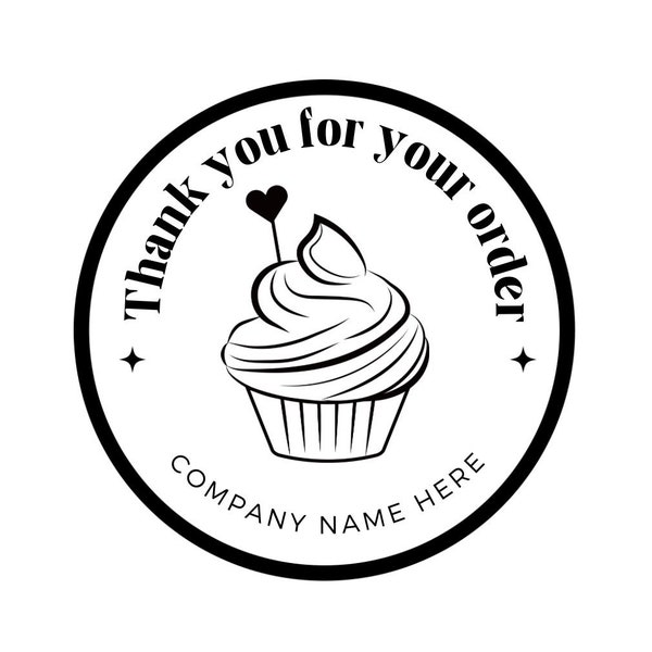 Thank You Bakery Stickers - Etsy