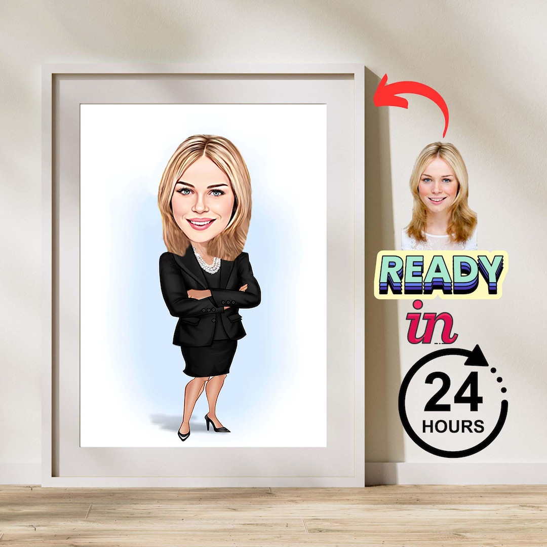 Secretary Cartoon, Make Your Secretary Smile With a Personalized ...