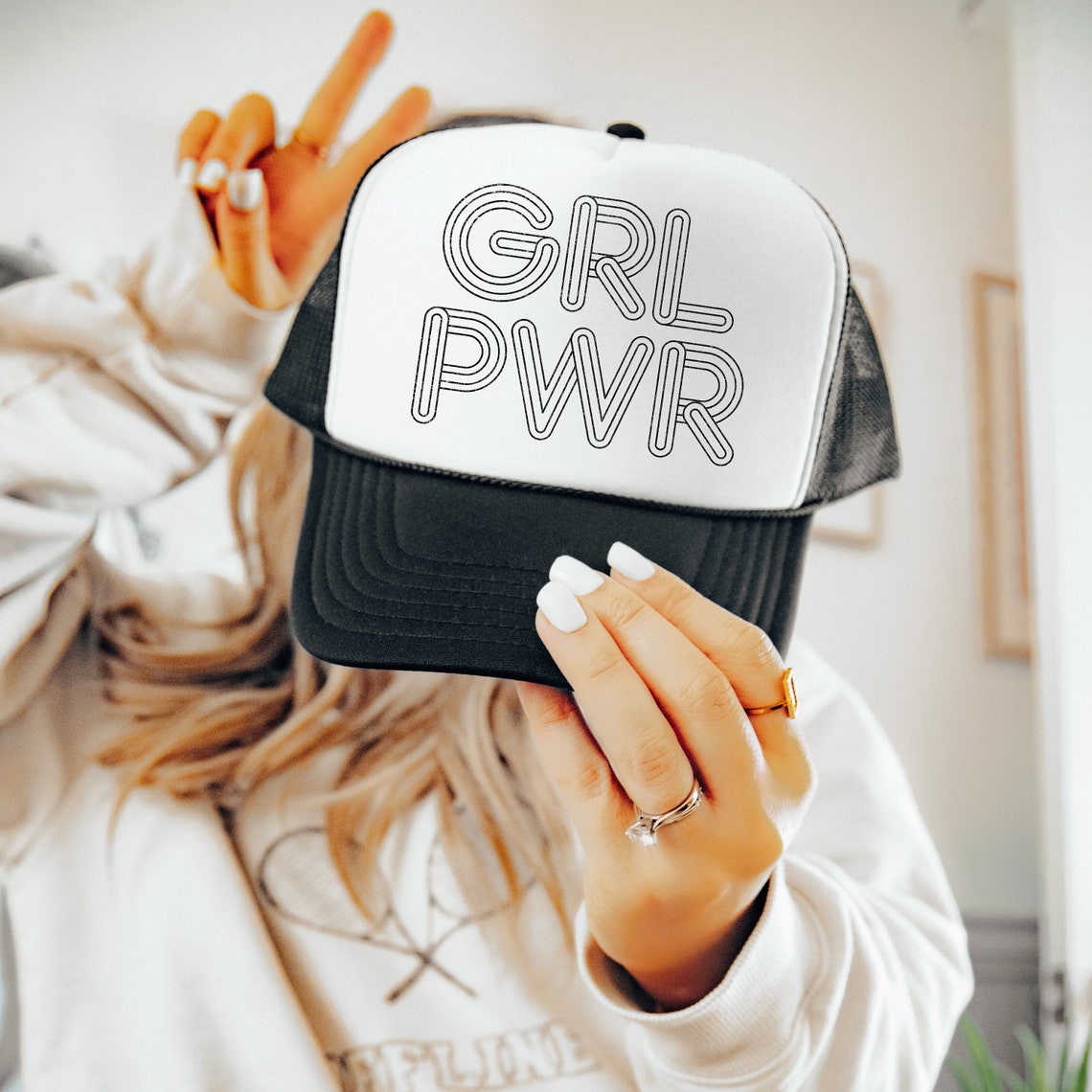 Girl Power PNG File, Grl Pwr Transparent T-shirt Design, Feminist ...