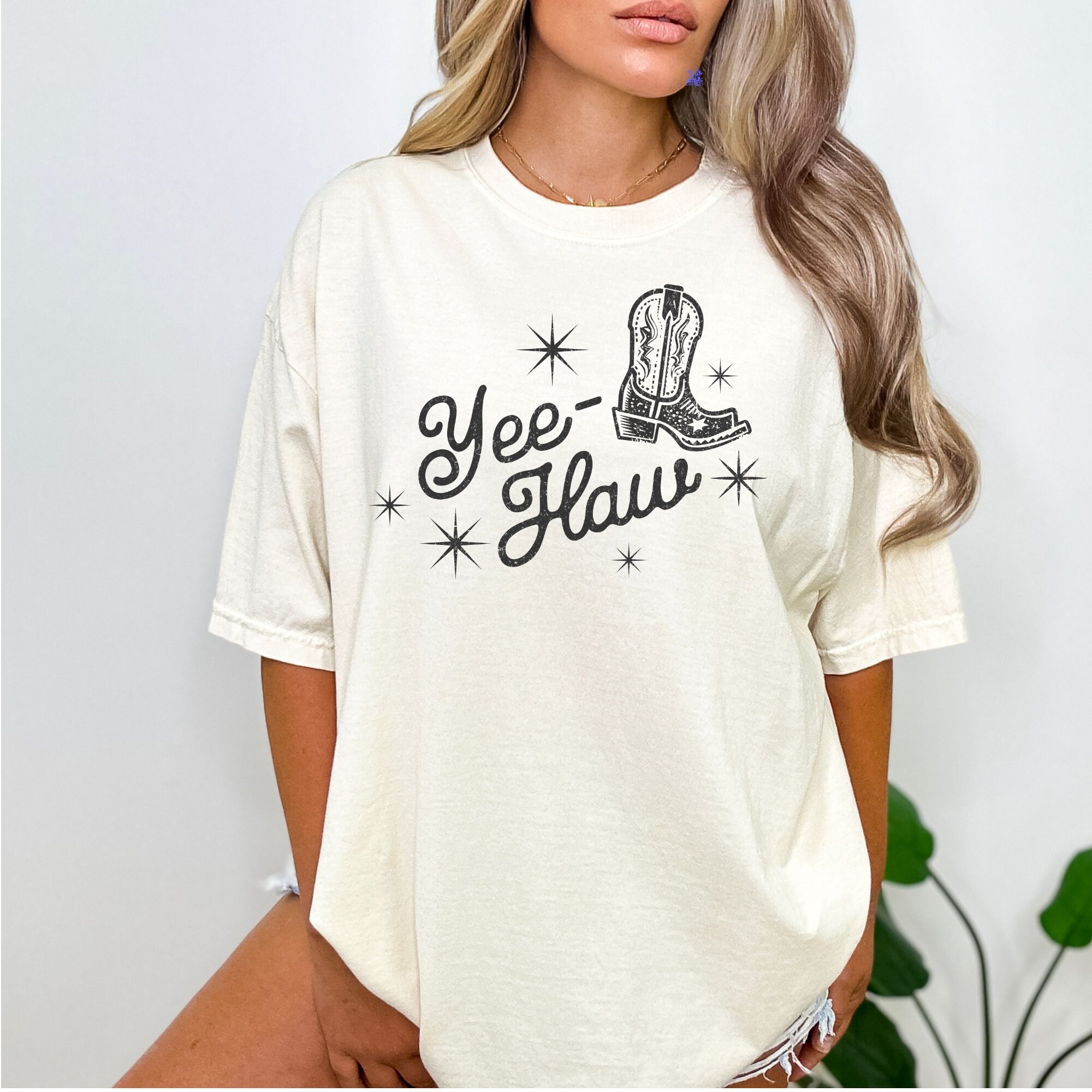 Yee Haw PNG File, Country Retro Cowboy Transparent T-shirt Design ...