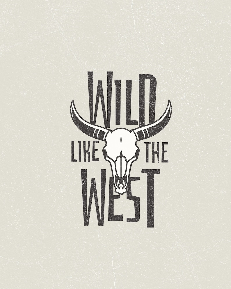 Wild Like the West PNG File, Western Country Vintage Transparent T ...