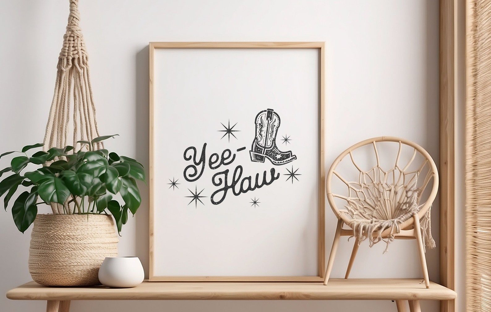 Yee Haw PNG File, Country Retro Cowboy Transparent T-shirt Design ...