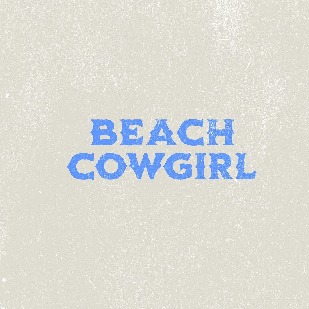 Beach Cowgirl PNG File, Coastal Cowgirl Transparent T-shirt Design ...