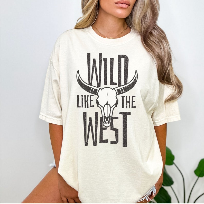 Wild Like the West PNG File, Western Country Vintage Transparent T ...