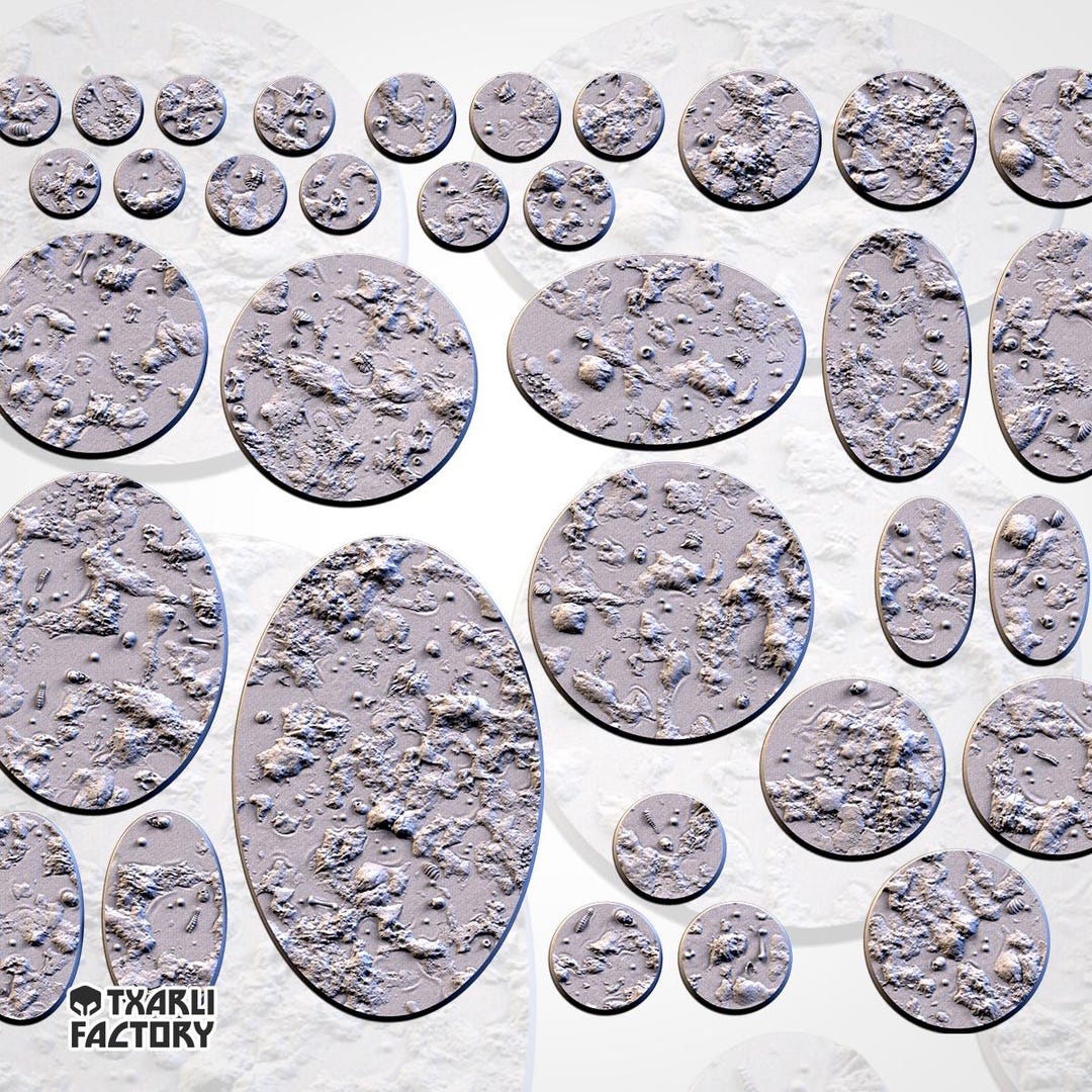 Base + Base Topper: Swamp Bases - Txarli Factory - Etsy