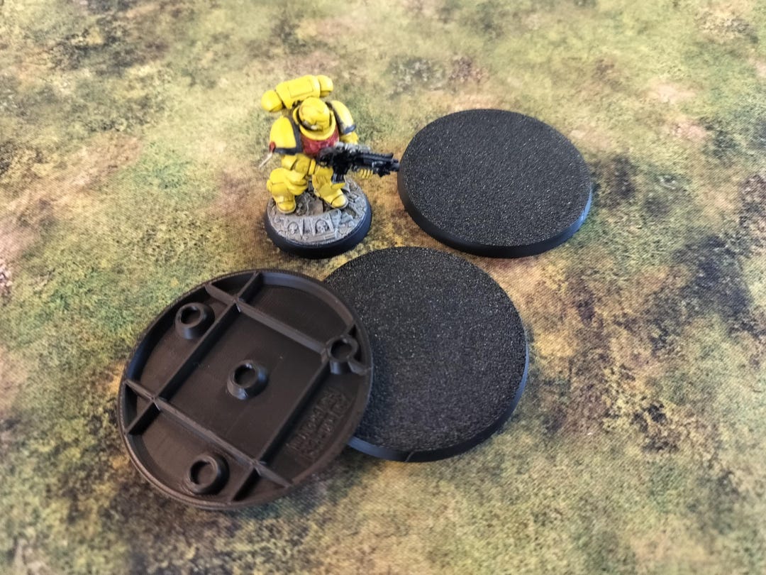 3D Printed Blank Bases – 60mm Round - Etsy