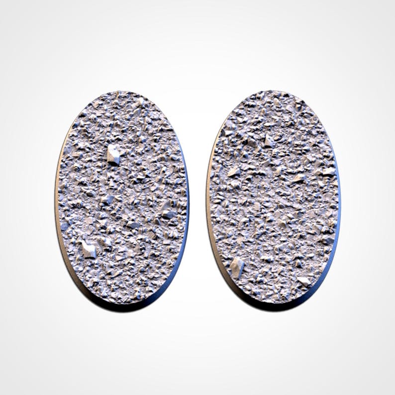 Basic Heavy Base Toppers – 3D Printed (28mm/32mm) Wargaming Compatible ...