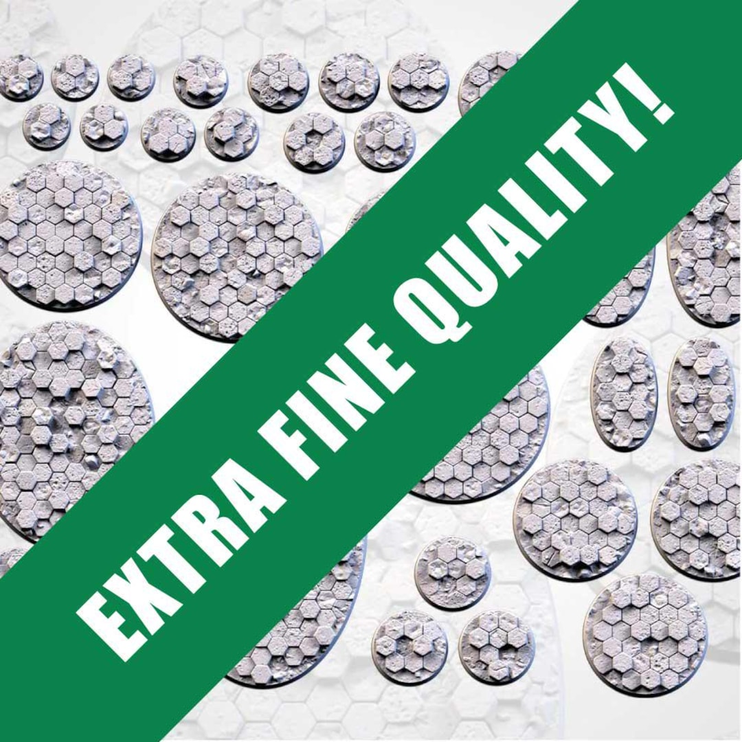 Basaltic Base Toppers – Extra Fine Quality - 3D Printed (28mm/32mm ...
