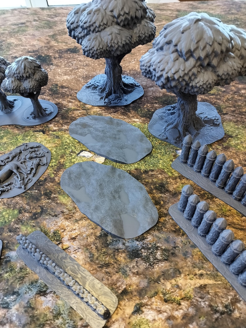 3D Printed Miniature Scenery for A Song of Ice and Fire - Westeros ...