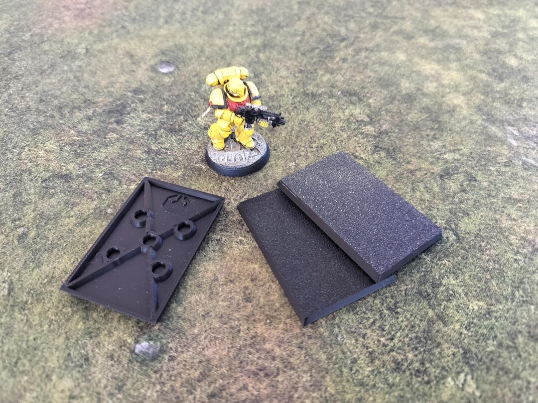 3D Printed Bases – Rectangle 40x60mm - Etsy