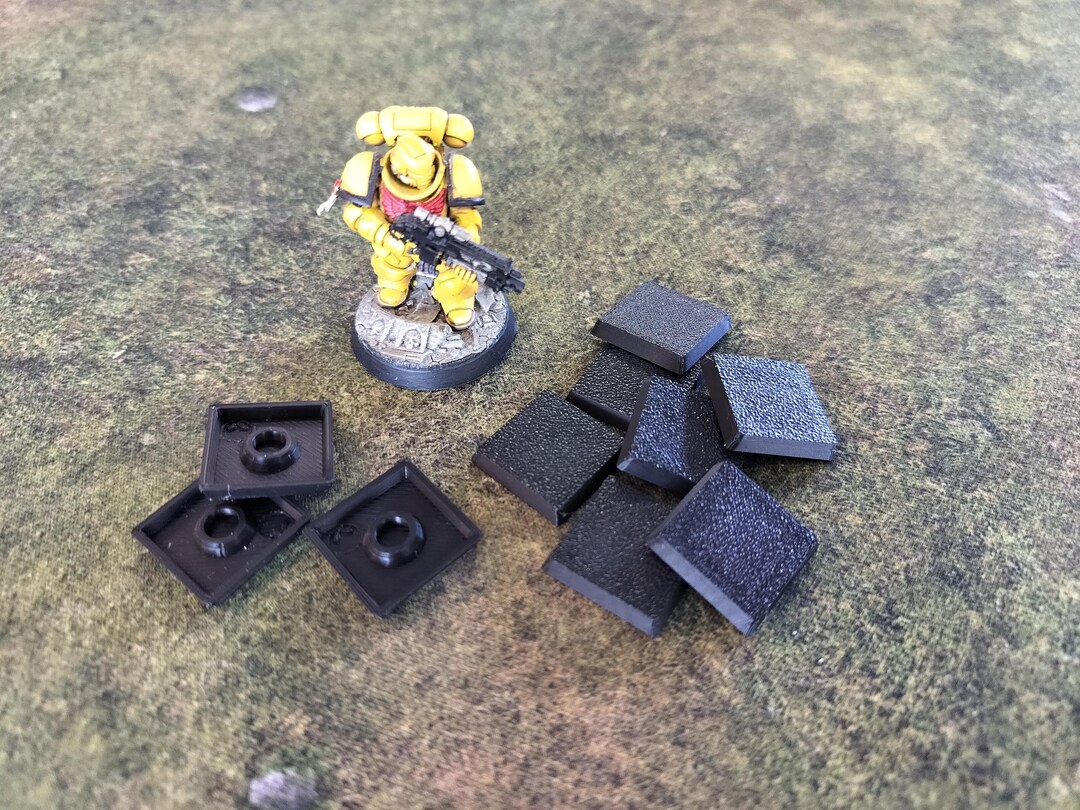 3D Printed Bases – Square 20mm - Etsy