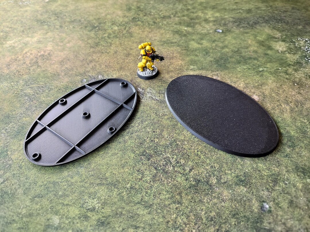 3D Printed Blank Bases – Oval 150x95mm - Etsy