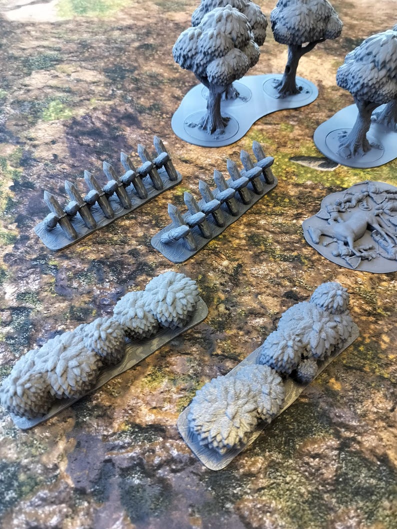3D Printed Miniature Scenery for A Song of Ice and Fire - Westeros ...