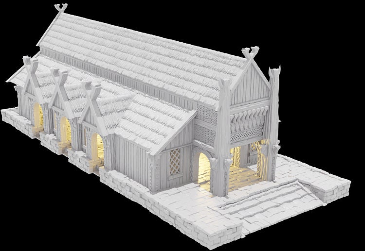 The Great Hall ~ Kingdom of Saxonia - Etsy