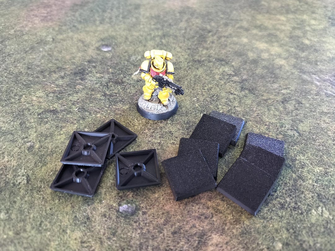 3D Printed Bases – Square 25mm - Etsy