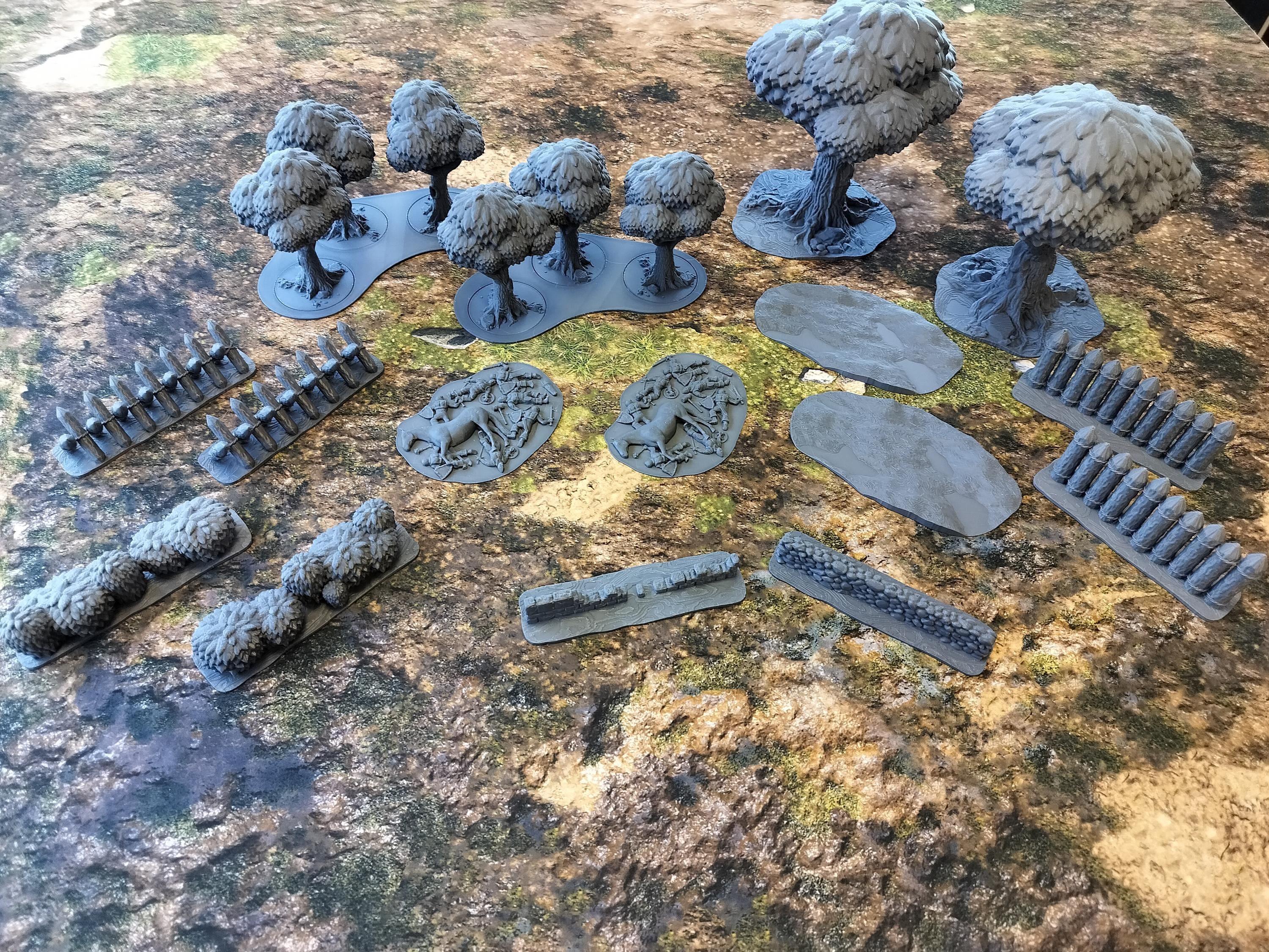 3D Printed Miniature Scenery for A Song of Ice and Fire - Westeros ...