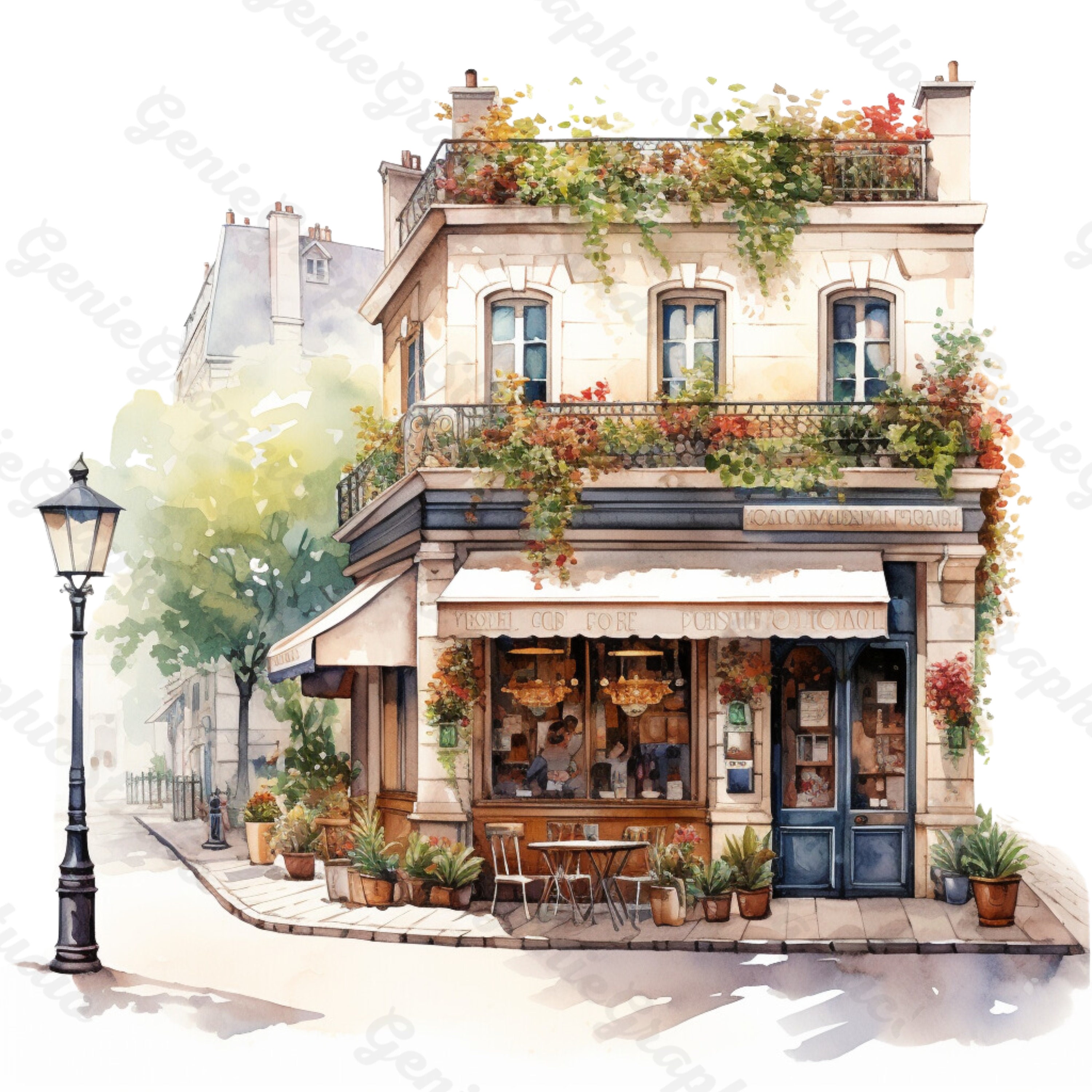 Watercolor Paris Clipart, Eiffel Tower Clipart, Paris Png, Parisian ...