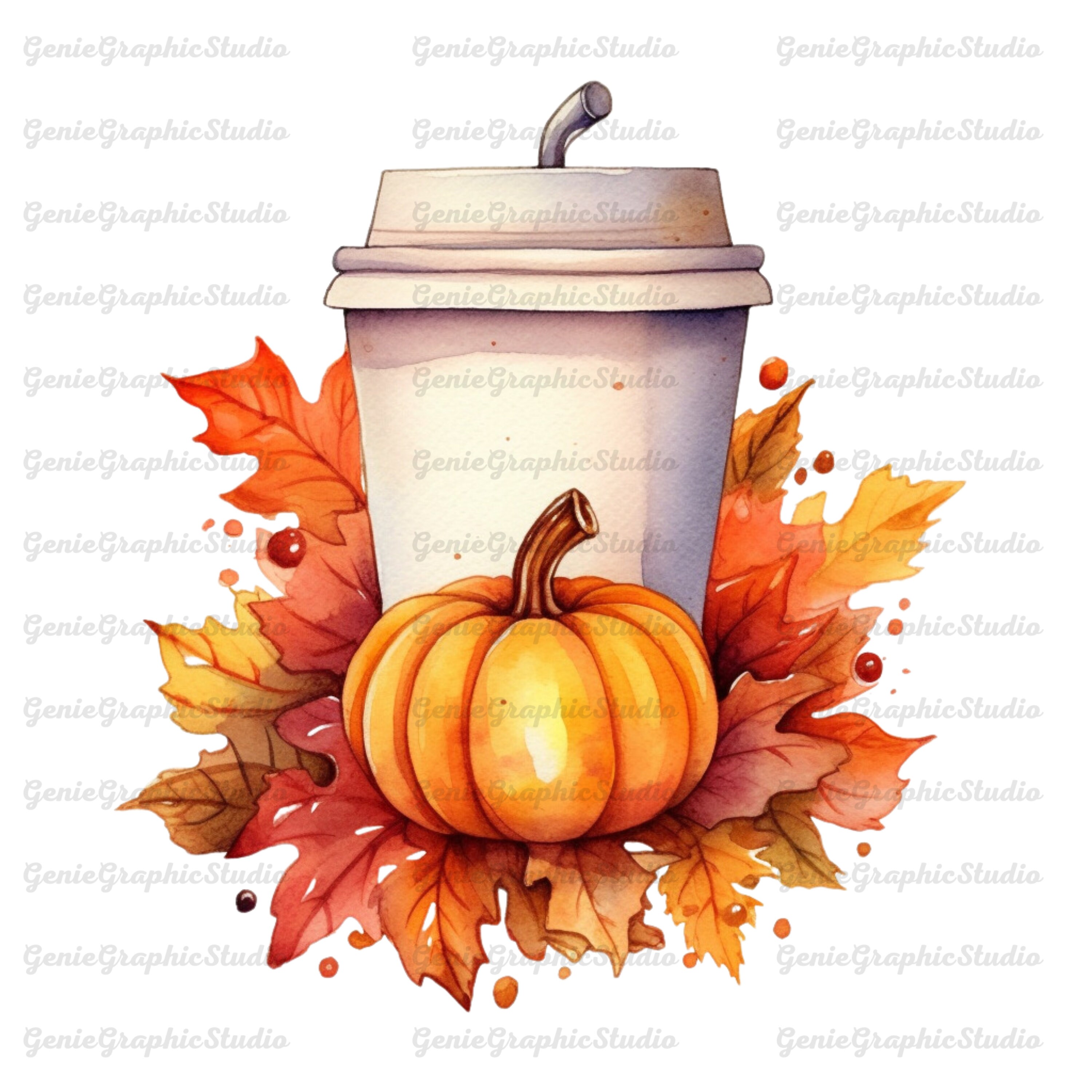 Coffee Png - Pumpkin Spice PNG, Autumn Clipart, Coffee Clipart, Fall ...