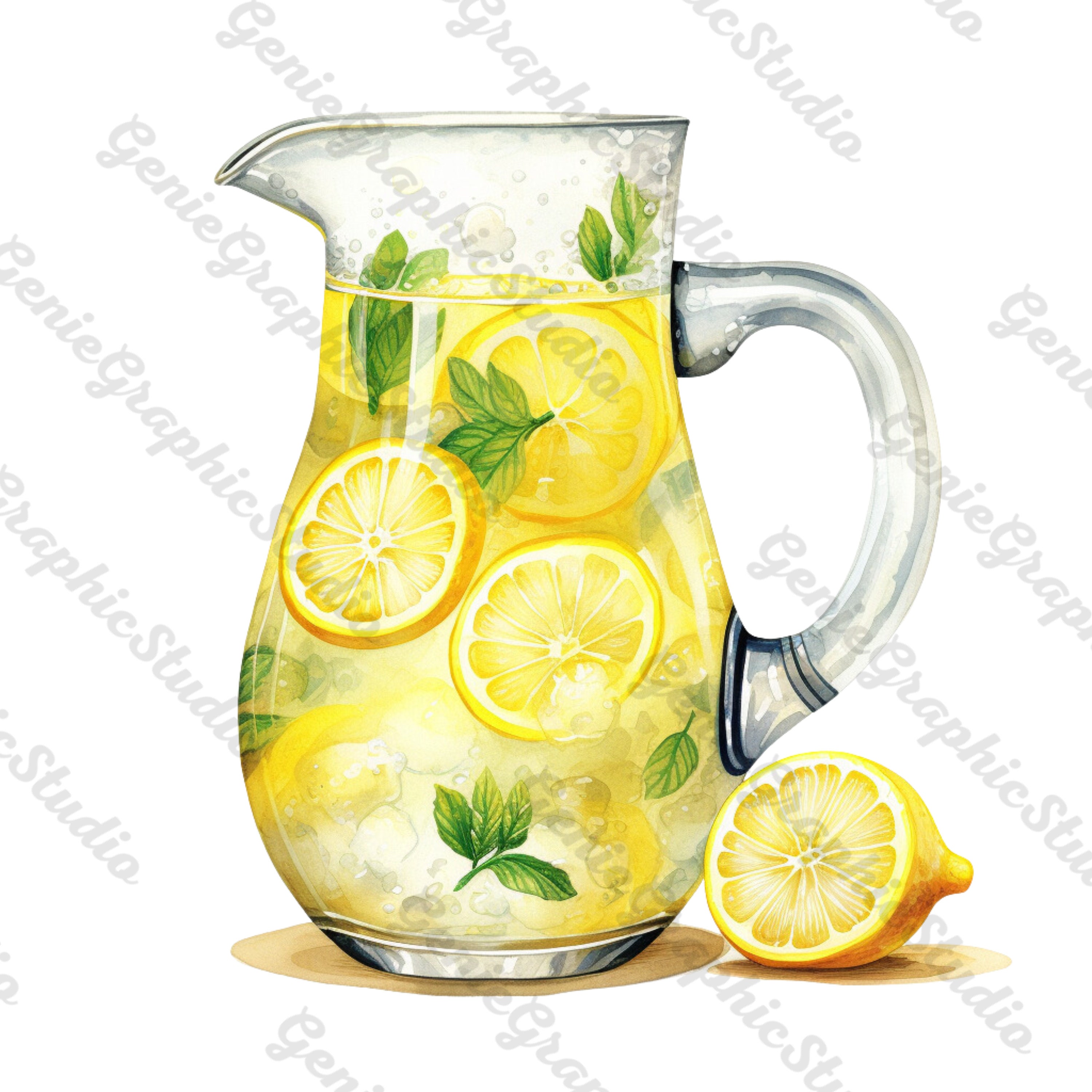Lemonade PNG Bundle - Lemon Clipart, Summer Png, Spring Png, Fruit PNG ...