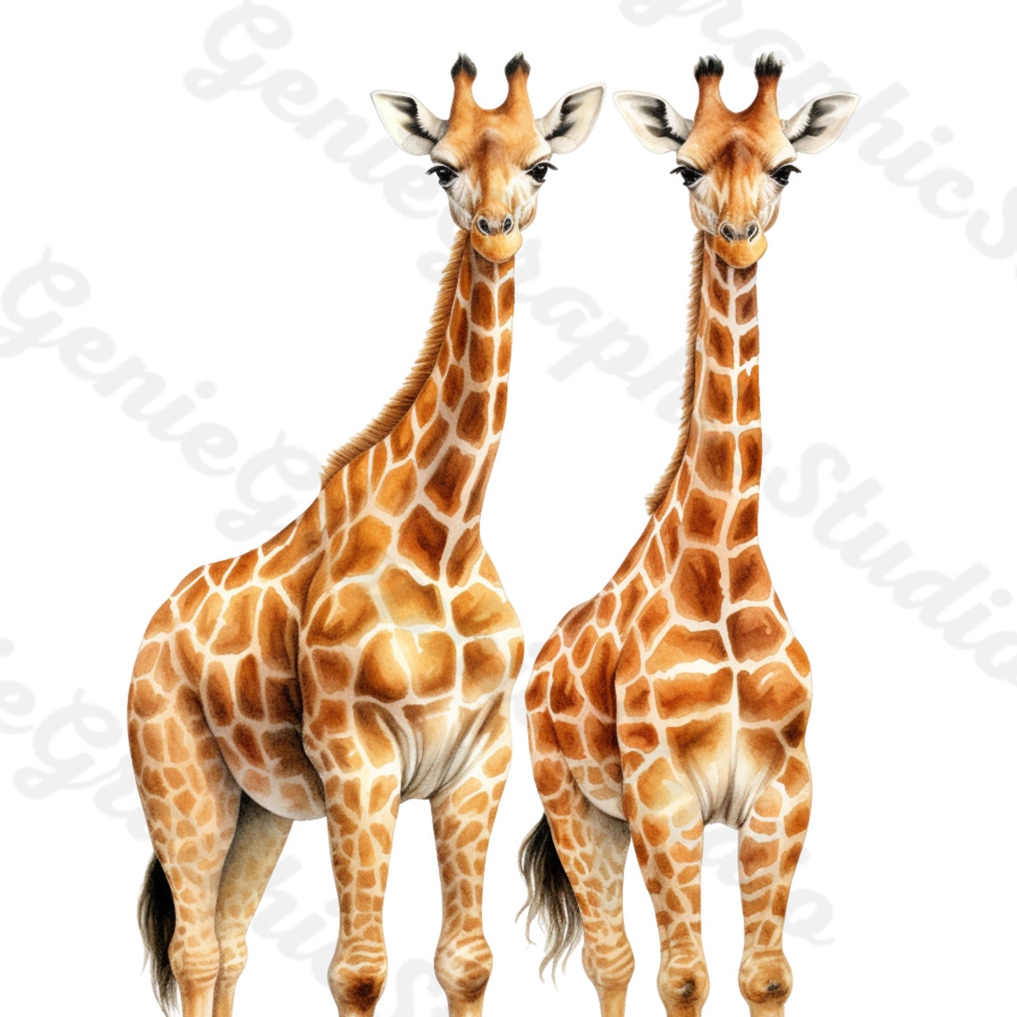 Giraffe PNG, Giraffe Clipart, Safari Animals Png, Nursery Wall Art ...