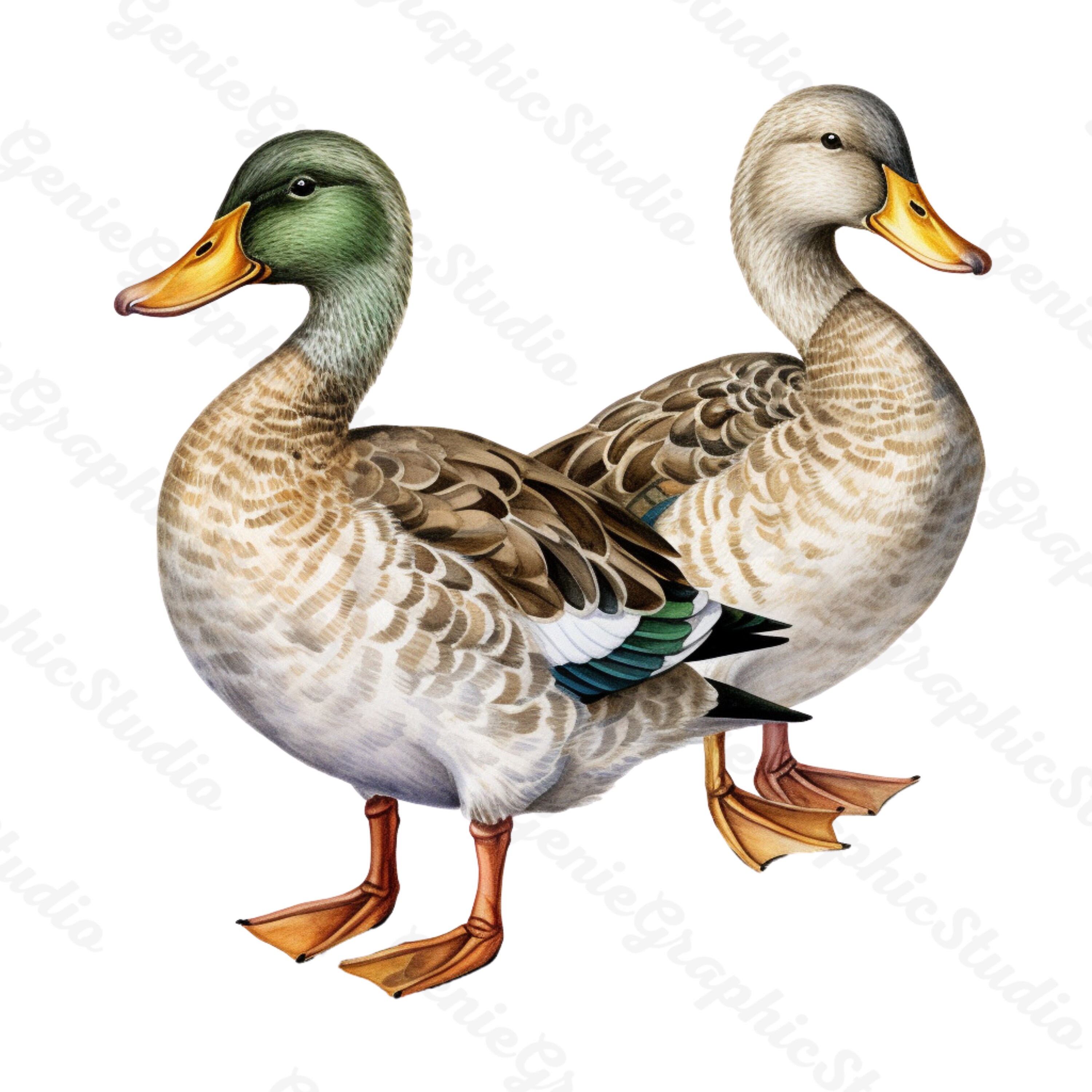 Ducks Clipart - Farm Animals Png, Duck Png, Sublimation Design, Digital ...