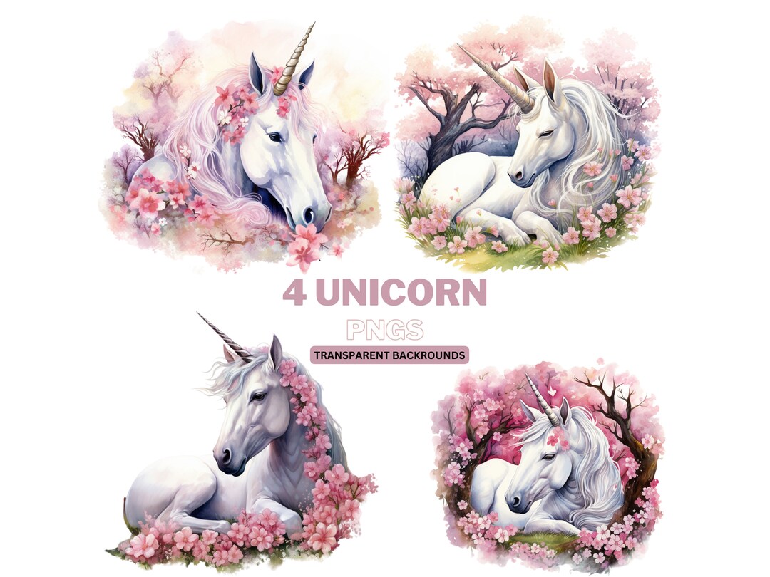 Unicorn Clipart, Watercolor Unicorn Face, Rainbow Unicorn Png, Unicorn ...