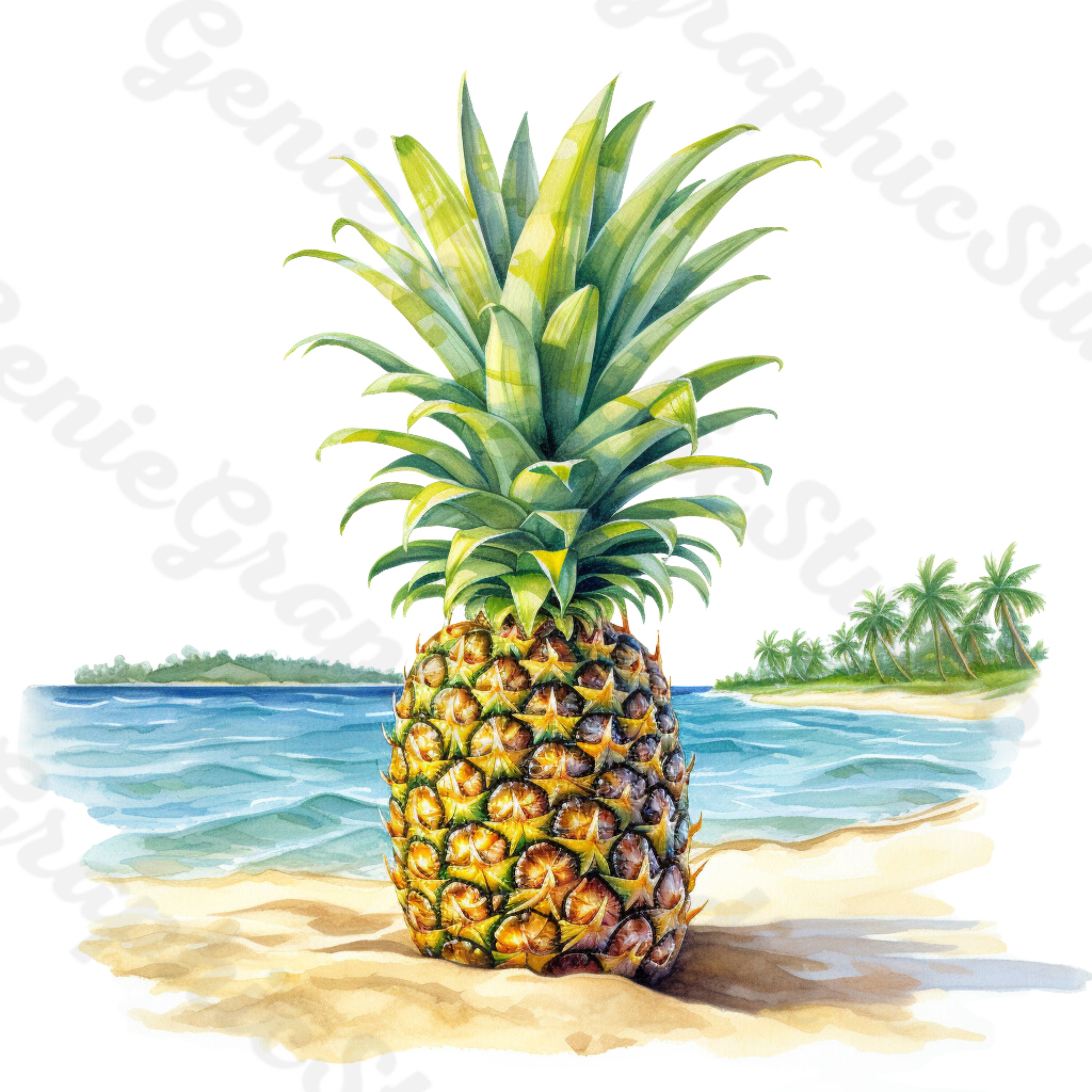 Pineapple Clipart, Summer Clipart, Fruit PNG, Pineapple Png ...