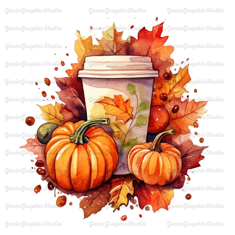 Coffee Png - Pumpkin Spice PNG, Autumn Clipart, Coffee Clipart, Fall ...