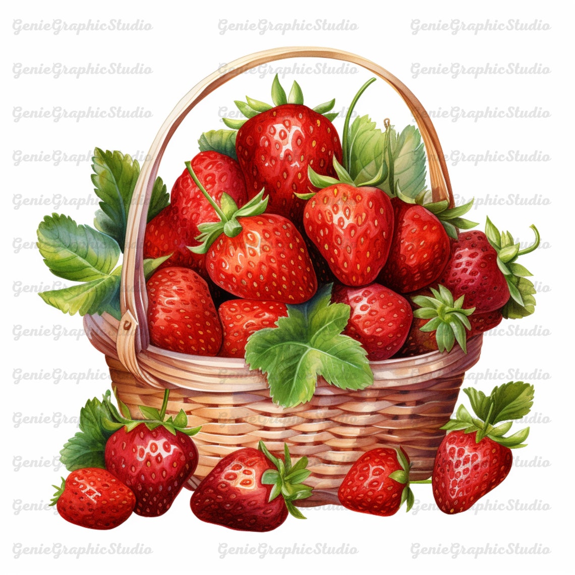 Strawberry PNG Bundle Strawberry Clipart, Summer Png, Spring Png, Fruit ...