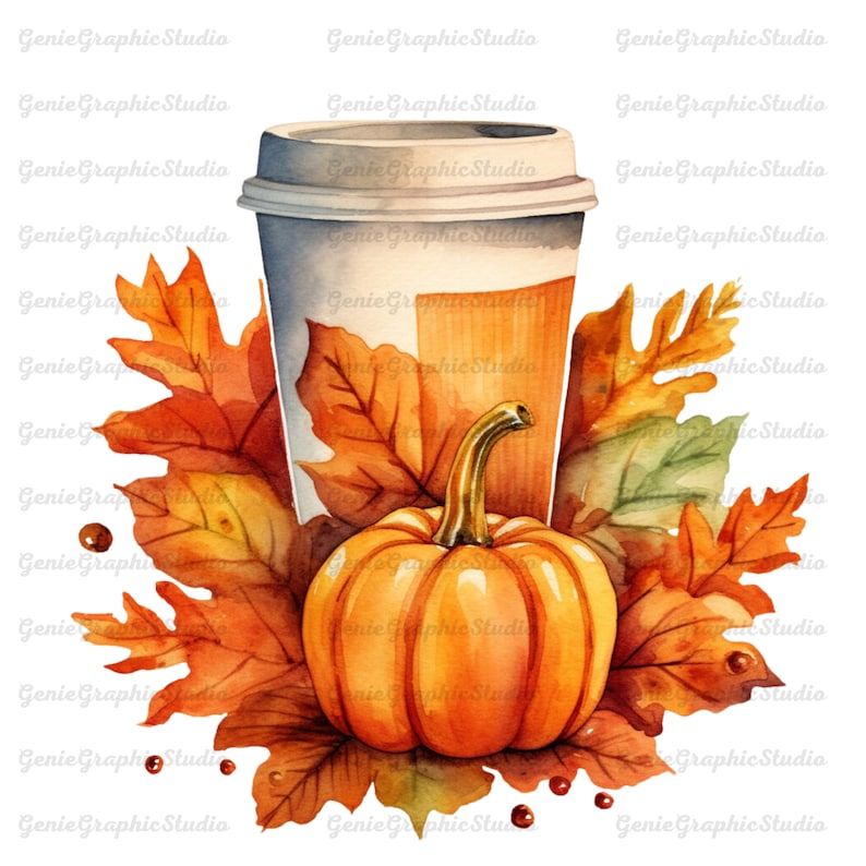 Coffee Png - Pumpkin Spice PNG, Autumn Clipart, Coffee Clipart, Fall ...