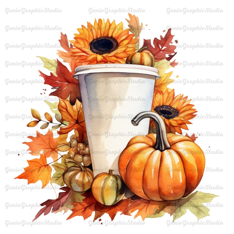 Coffee Png - Pumpkin Spice PNG, Autumn Clipart, Coffee Clipart, Fall ...