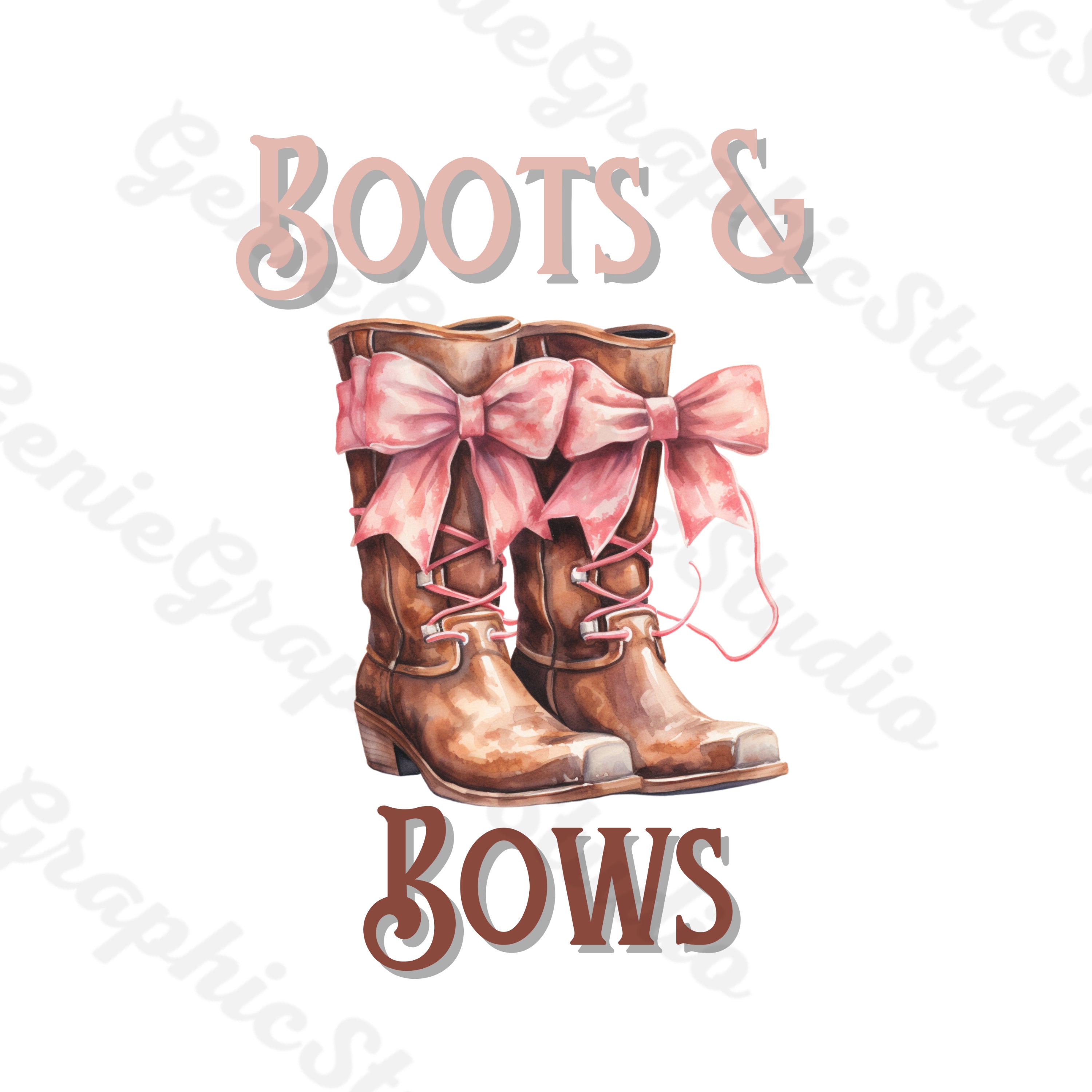 Boots and Bows PNG, Cowgirl Boots PNG, Western Png, Cowgirl Clipart ...