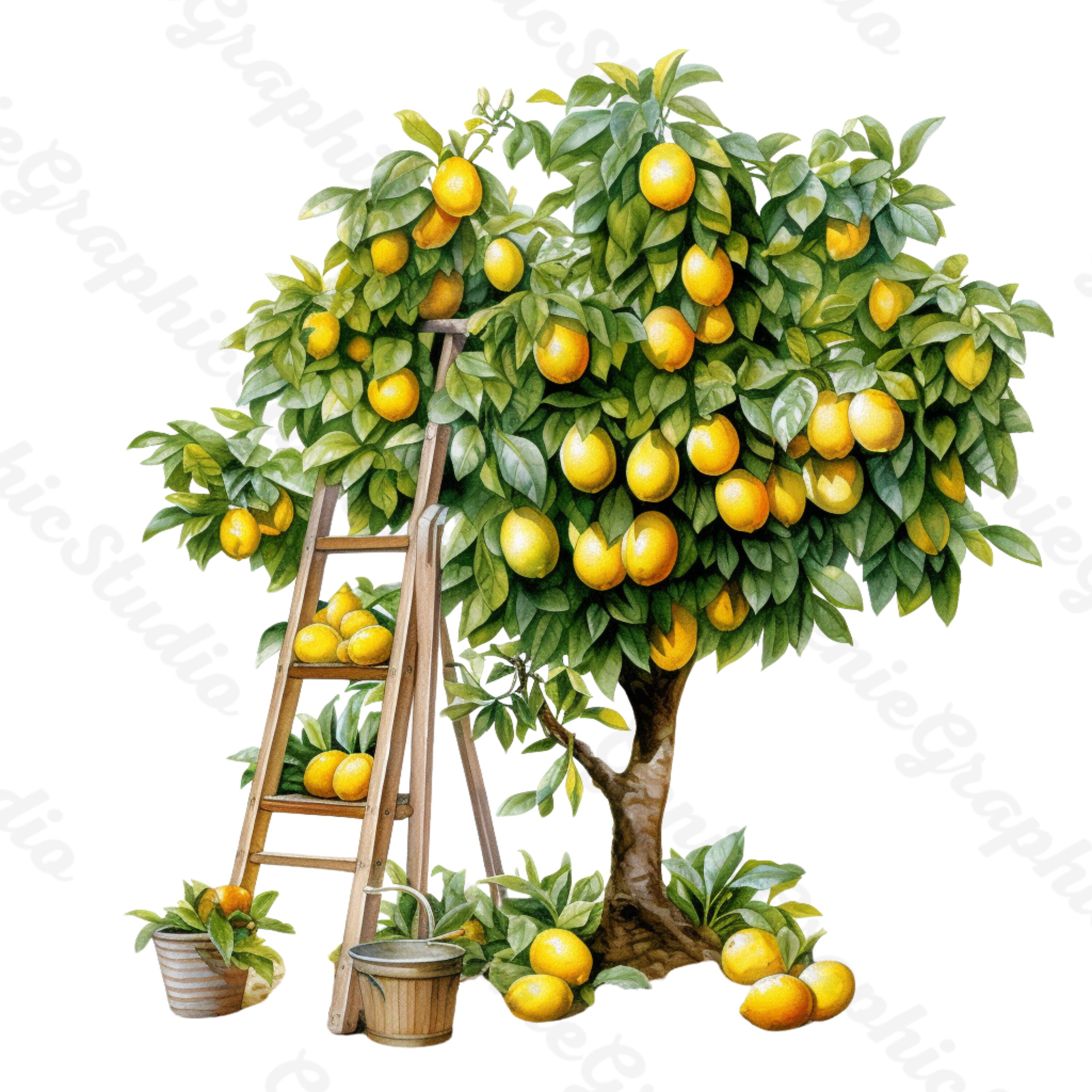 Lemon PNG Bundle Lemon Clipart, Summer Png, Spring Png, Fruit PNG ...